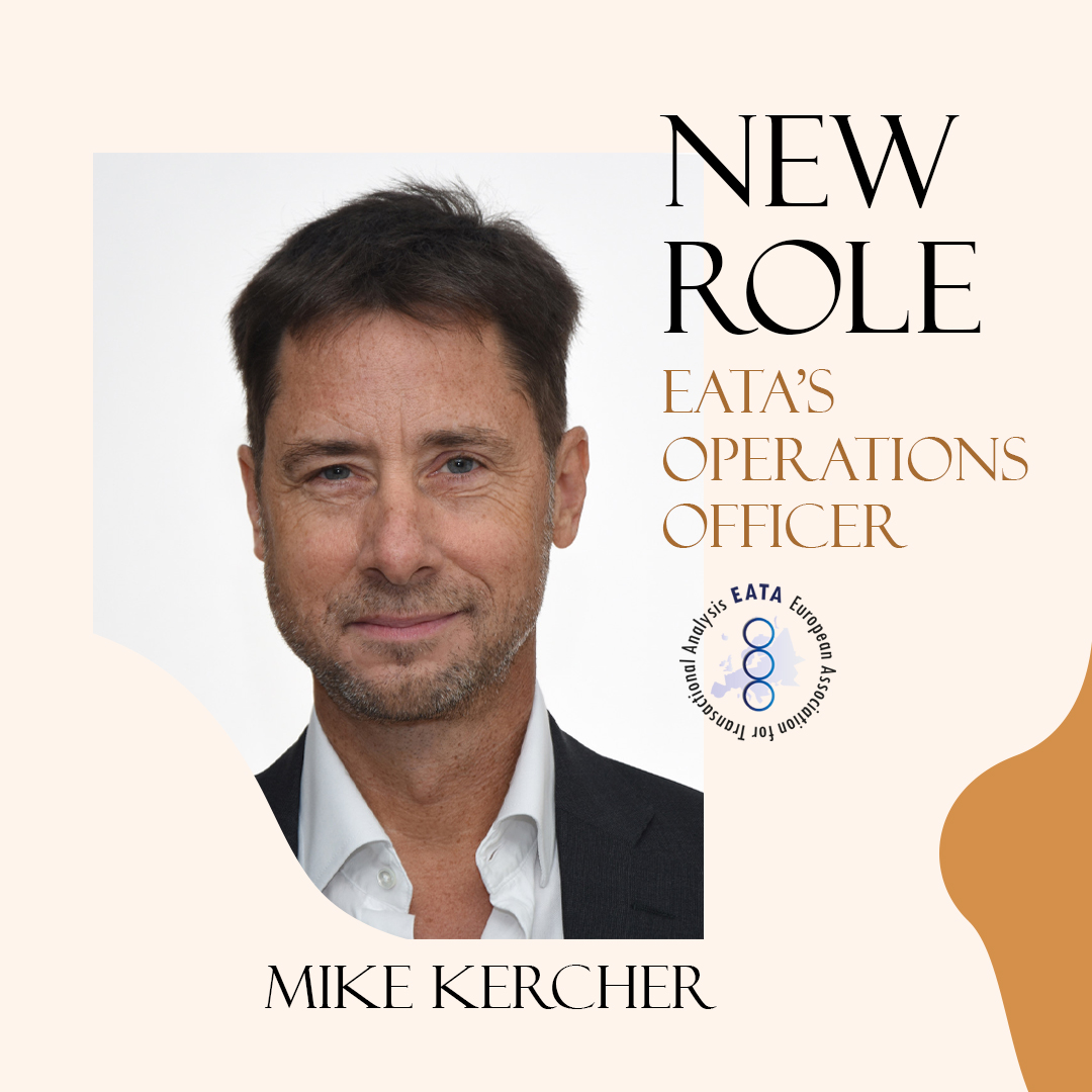 Mike Kercher. New EATA's Operations Officer - EATA